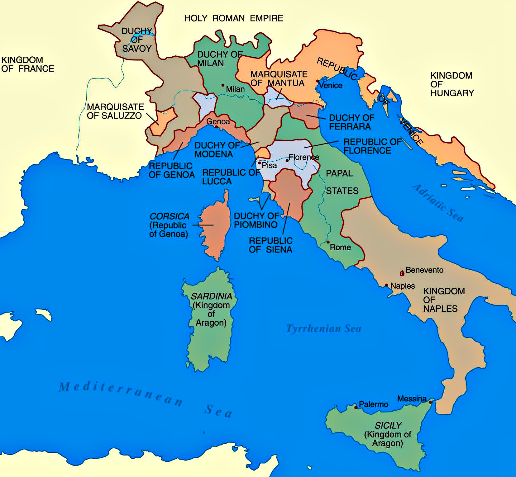 The Battle of Anghiari (1503-06) in Florence by LEONARDO DA VINCI (1452 ...