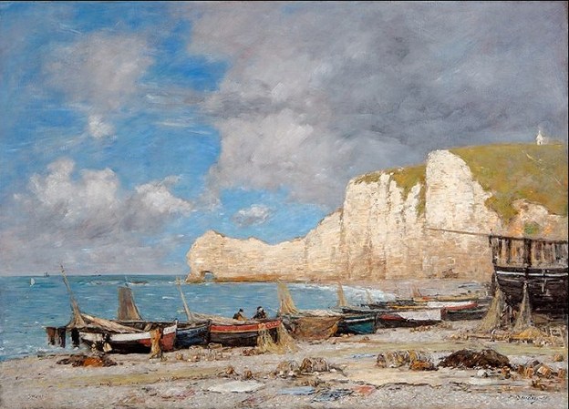 FRANCE. IMPRESSIONISM. EUGÈNE BOUDIN (1824-1898) who Camille Corot ...