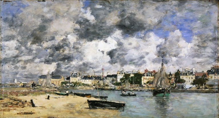 FRANCE. IMPRESSIONISM. EUGÈNE BOUDIN (1824-1898) who Camille Corot ...