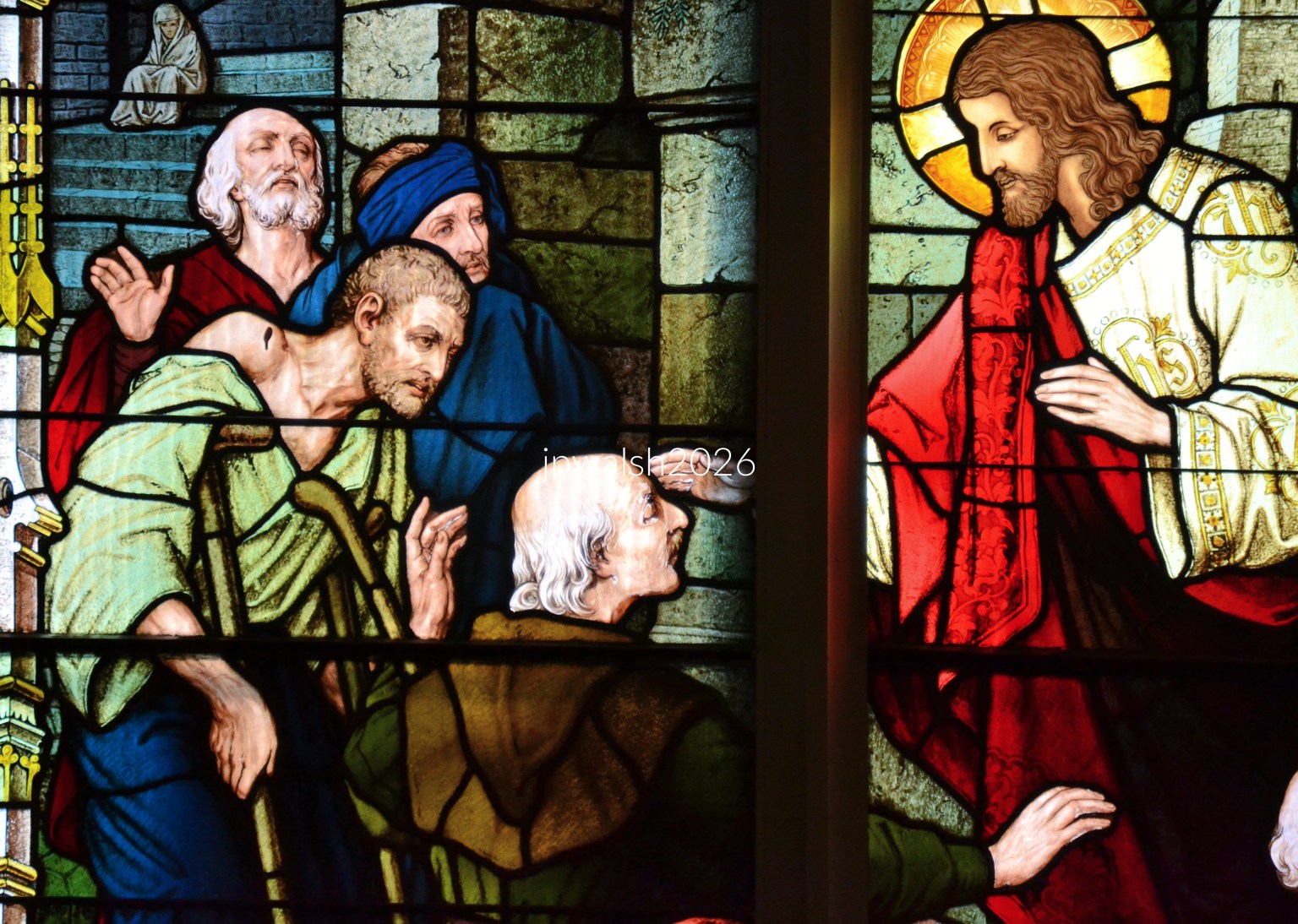 My Art Photography: Stained Glass of New Testament Scenes by F.X ...